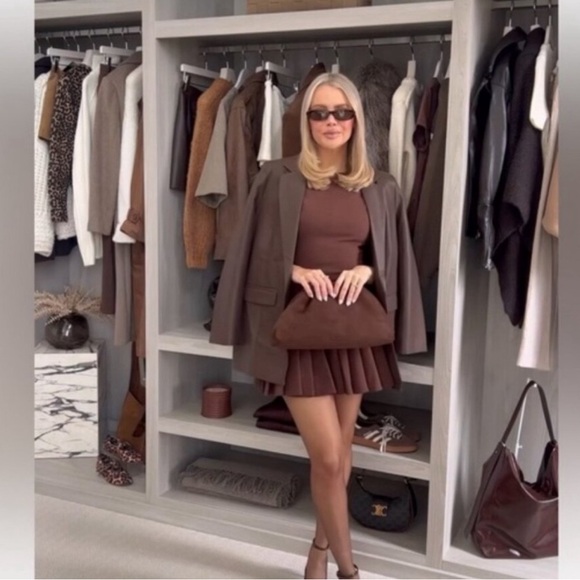 Zara | Dresses | Zara Box Pleat Mini Dress | Poshmark